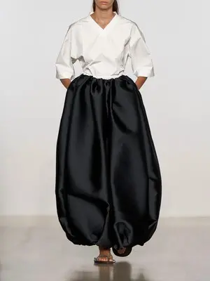 Calvin Klein Lynn Cotton-poplin Wrap Blouse