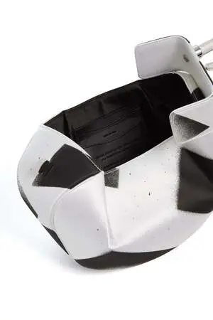 Gabriela Hearst X Adam Pendleton "nina" Bag - Black/white