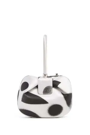 Gabriela Hearst X Adam Pendleton Nina Bag - Black/white