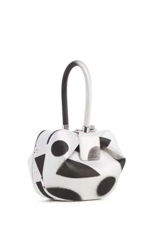 Gabriela Hearst X Adam Pendleton Nina Bag - Black/white