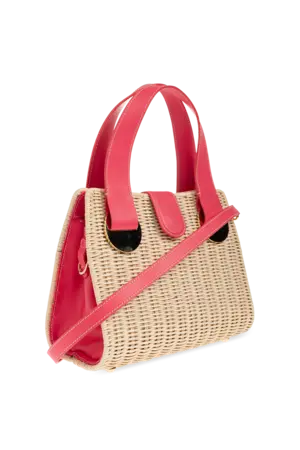 Rodo Woven Texture Handbag - Beige