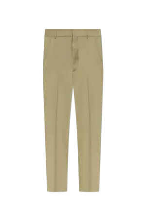 Kenzo Wool Trousers - Green