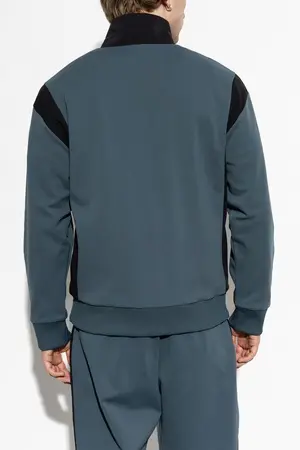 Kenzo Embroidered Logo Zip-up Sweatshirt