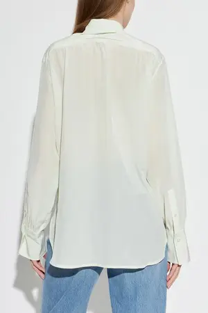 Victoria Beckham Silk Shirt - Green