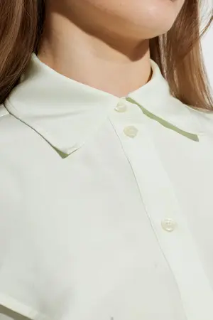 Victoria Beckham Silk Shirt - Green