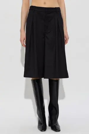 GESTUZ Gzpaula Wide Leg Bermuda Shorts