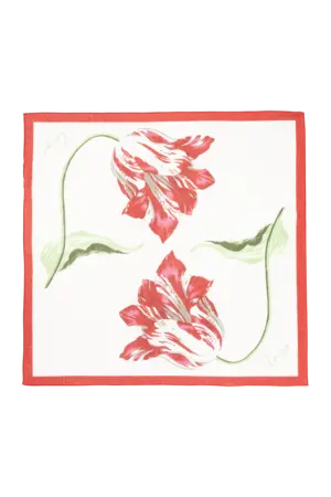Kenzo Scarf With Logo - Multicolour