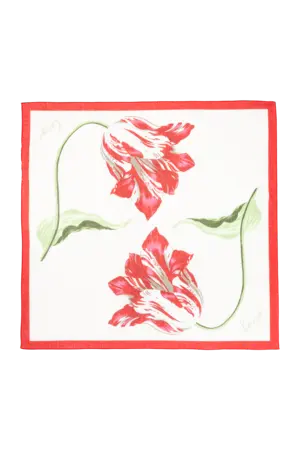 Kenzo Scarf With Logo - Multicolour