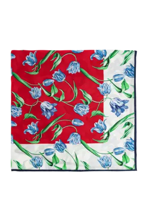 Kenzo Silk Scarf - Multicolour