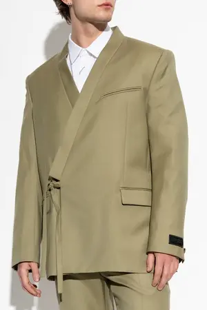 Kenzo Wool Blazer With Single Vent