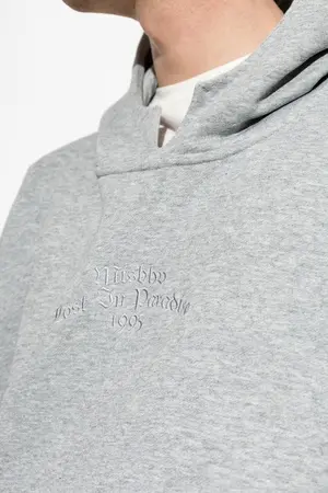 MISBHV Oversized Cotton Hoodie With Embroidered Detail