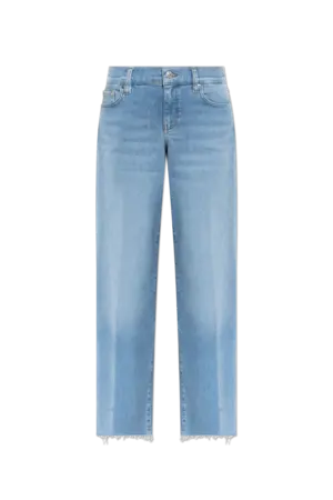 FRAME Le Slim Palazzo Jeans - Blue