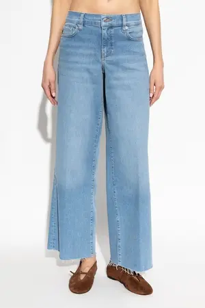 FRAME Le Slim Palazzo Jeans - Blue