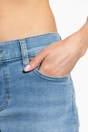 FRAME Le Slim Palazzo Jeans - Blue