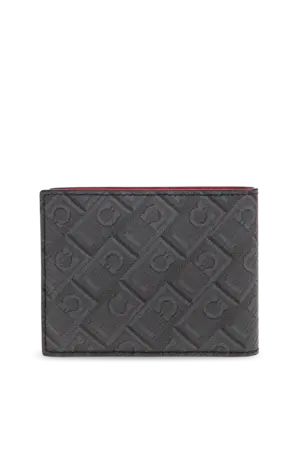 FERRAGAMO Monogram Wallet - Grey