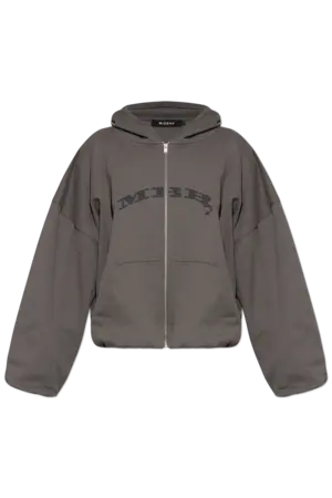 MISBHV MISBHV Oversized Graphic Print Hoodie Grey