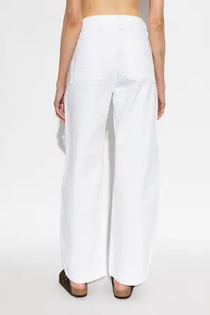 FRAME Straight-leg Jeans - White