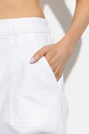 FRAME Straight-leg Jeans - White