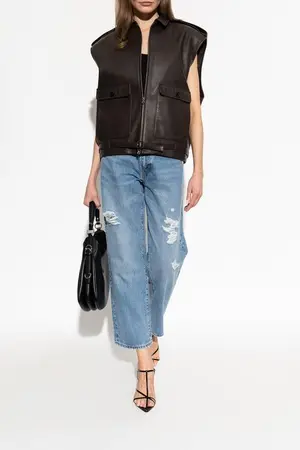FRAME The Hang Boyfriend Jeans - Blue