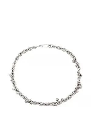 YOJ Boll Cable-link Necklace - Silver