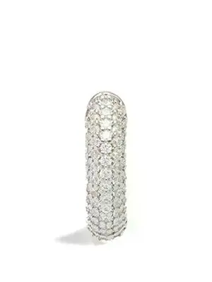 YOJ Tone Pavé-set Crystal Hoop Earring
