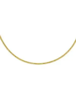 YOJ Tone Curb Chain Necklace