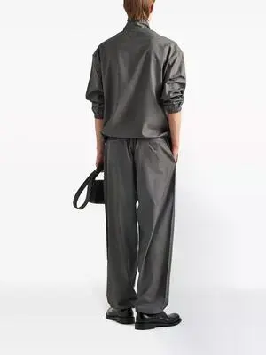 Prada Virgin Wool Tailored Trousers