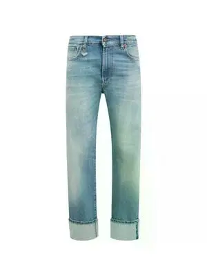 R13 Romeo Cuffed Jeans