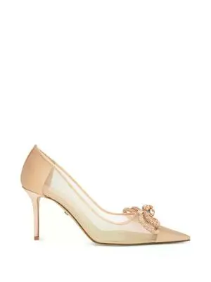 Mach & Mach Gold Tone Pumps