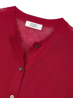 STUDIO TOMBOY Knitted Button-up Cardigan