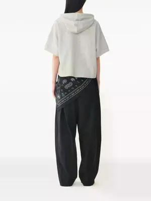 STUDIO TOMBOY Drawstring Wide Leg Trousers