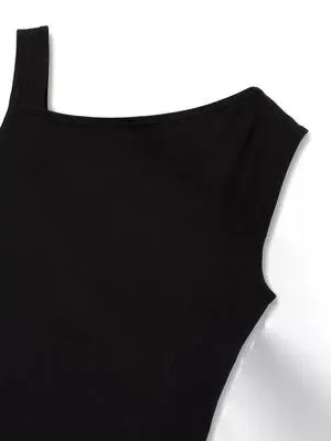 STUDIO TOMBOY Asymmetric Tie-fastening Sleeveless Top