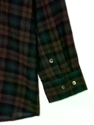STUDIO TOMBOY Checkered Oversized Shirt