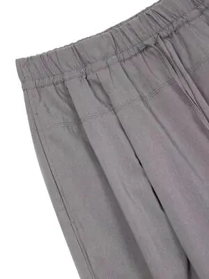 STUDIO TOMBOY Drawstring Pleated Trousers - Grey