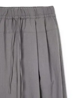 STUDIO TOMBOY Drawstring Pleated Trousers - Grey