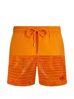 Vilebrequin Water-reactive Octopus Print Swim Shorts