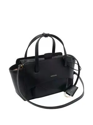 HIDESINS Small Logo-print Flap Tote Bag - Black