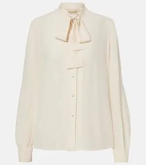 Valentino Garavani Collared Blouses