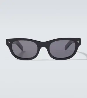 Prada Oval Sunglasses - Black