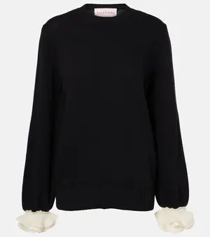 Valentino Garavani Virgin Wool Sweater - Black