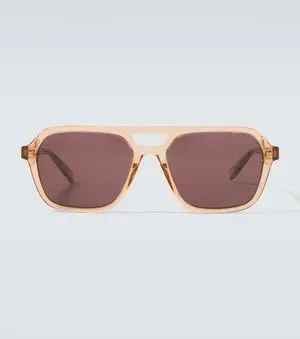 Saint Laurent Aviator Sunglasses - Yellow