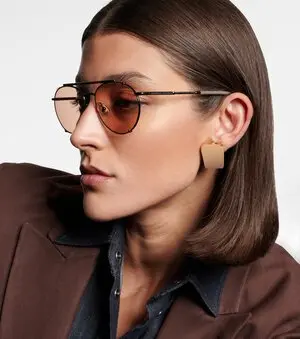 Brunello Cucinelli Aviator Sunglasses