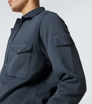 Stone Island Cotton Fleece Shirt