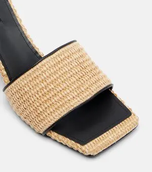 Givenchy Leather Mules - Beige