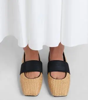 Givenchy Sliced Square Mary Jane Flats