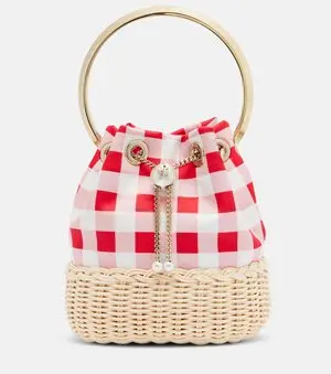 Trimmed Bucket Bags