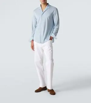 UMIT BENAN Franco Silk Shirt
