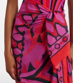 Emilio Pucci Vivara Cotton Beach Cover-up