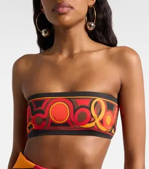 Emilio Pucci Cotton Bandeau Top