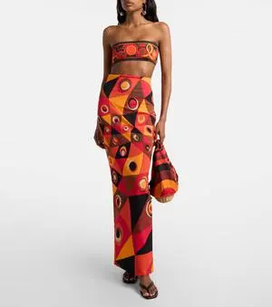 Emilio Pucci Cotton Bandeau Top